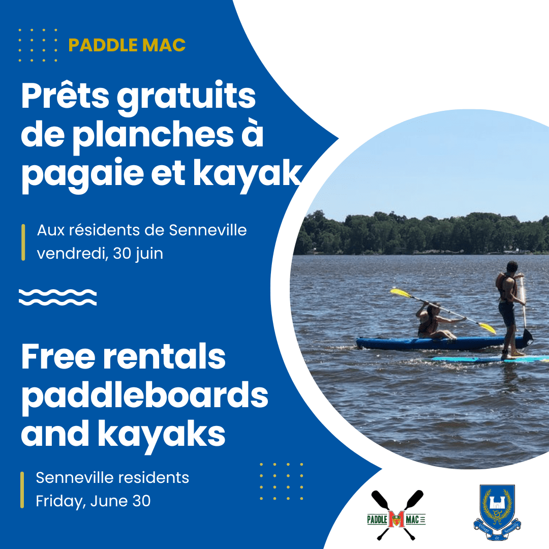 Free rentals paddleboards and kayaks - Village de Senneville